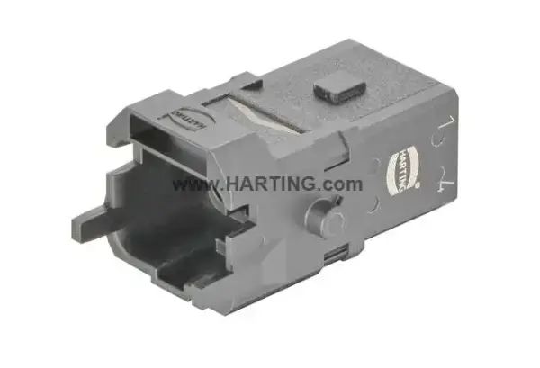 Harting - 09100053001 - Han 1A-5+PE-c-m latch - Han Modular