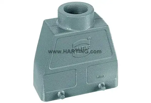 Harting - 09300160421 - Han B Hood Top Entry HC 4 Pegs PG 29 - Hood & Housing (Gövde)